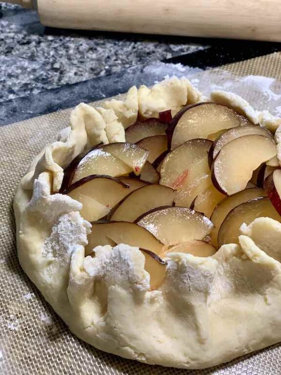 Rustic Plum Tart - Minneopa Orchards