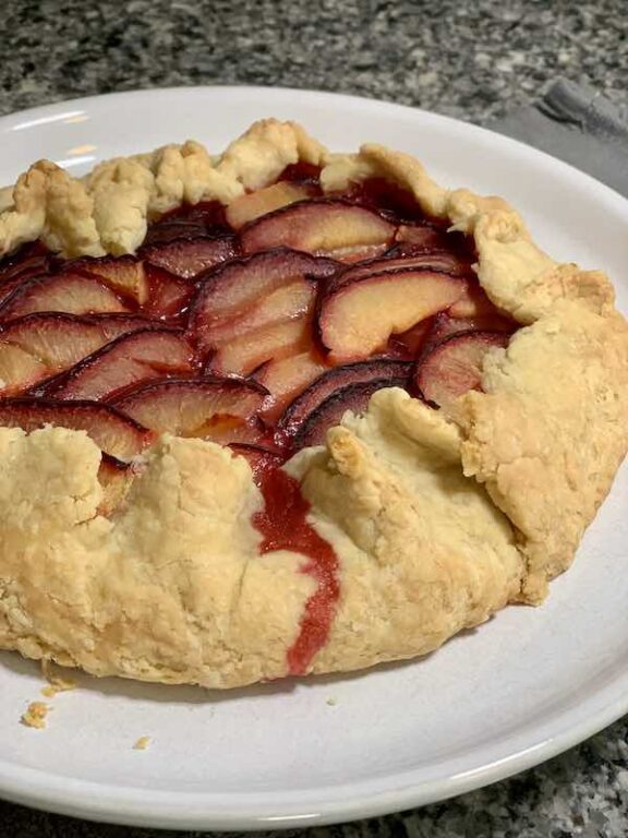Rustic Plum Tart - Minneopa Orchards