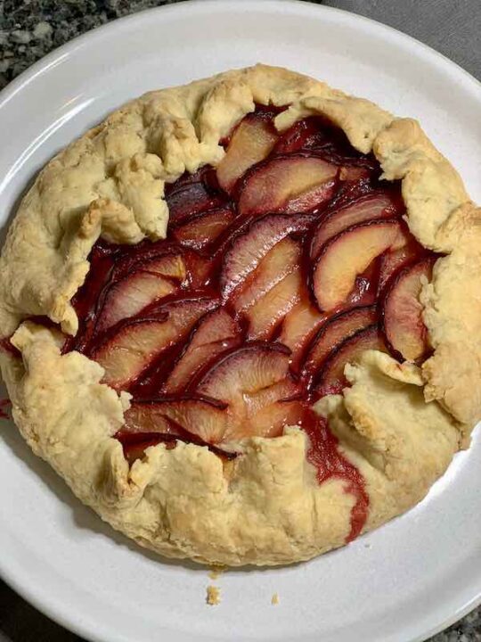 Rustic Plum Tart - Minneopa Orchards