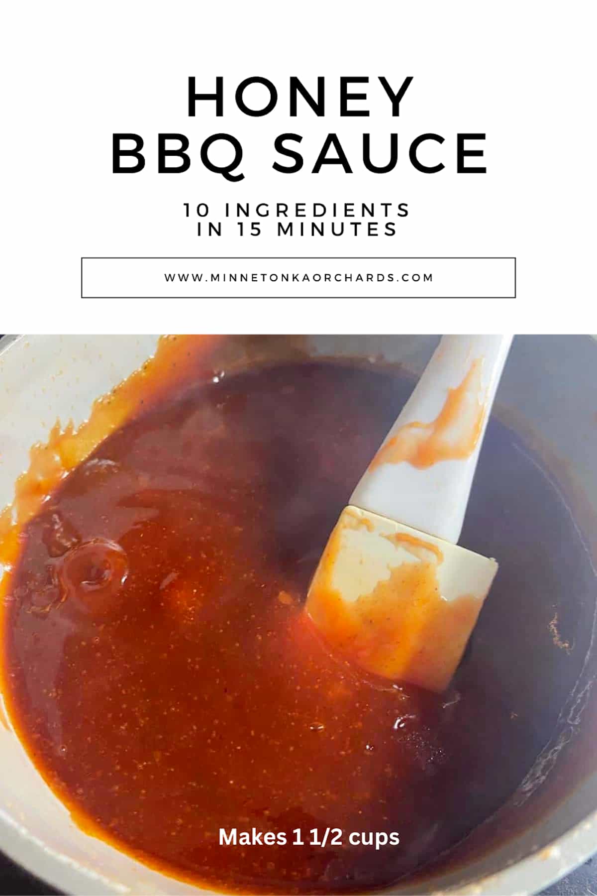 Honey BBQ Sauce Recipe (10 Ingredients in 15 Minutes) - Minneopa Orchards