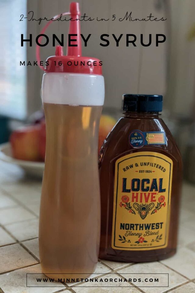 Honey Syrup Recipe (2 Ingredients in 5 Minutes) - Minneopa Orchards